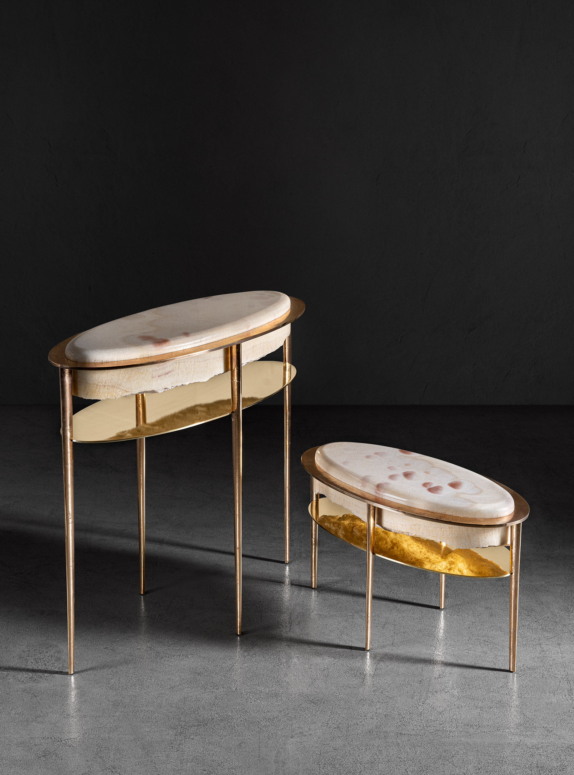 Echo Oval Cremino — Galerie Negropontes